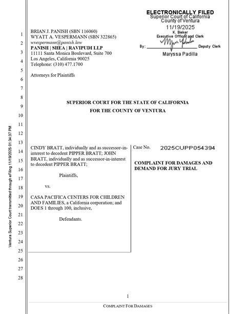 Psr Files Lawsuit Against Casa Pacifica Following Exploitation And