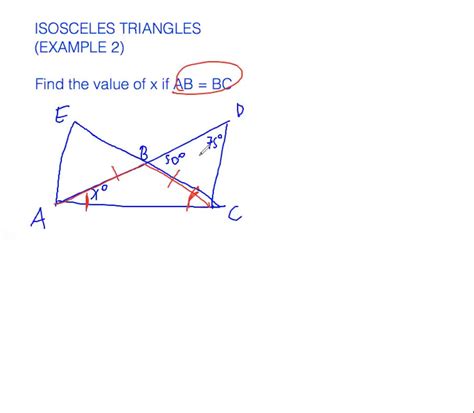Isosceles Triangles Numerade