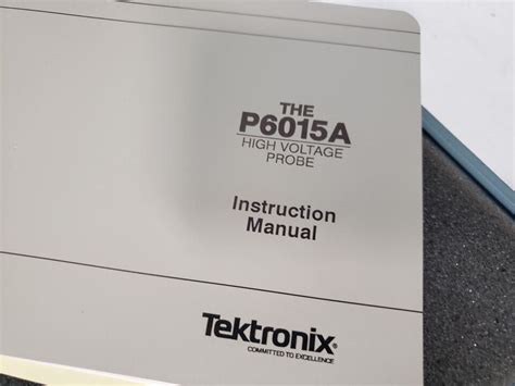 Tektronix P6015a Hv Probe Ebay