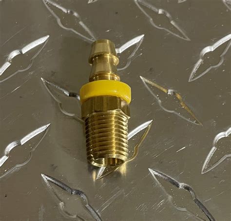 B Po2272 06 06 Brass Push Lock Hose Barb Hose Id 38 X Male Npt 38