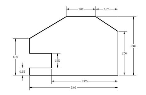 Autocad Basic Commands And Practice Drawings ~ Ourengineeringlabs