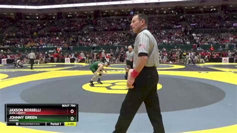 D1 113 Lbs Quarterfinal Johnny Green Aurora Vs Jaxson Rosselli Olen