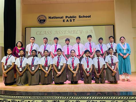 Class Assembly 9a National Public School Nps East