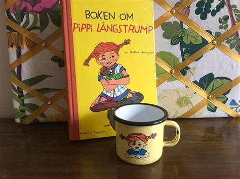 Vintage Pippi Longstocking Book Pippi Cup Pippi Långstrump Etsy