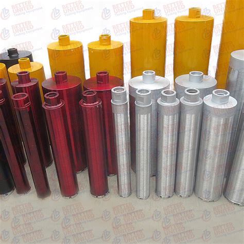 Length 200mm 600mm Concrete Core Drill Bit Diamond Core Cutting Bits