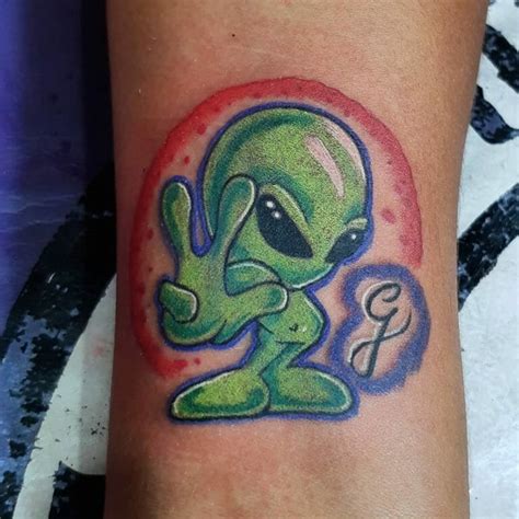 101 Alien Tattoo Designs You Need To See