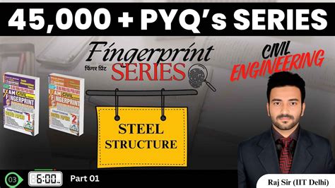 Steel Lec 03 Part 1 Welded Connections Question Youth Fingerprint Series By Raj Sir Civil