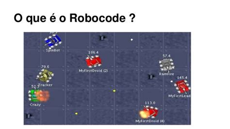 Robocode Aprendendo A Guerrear Com Java