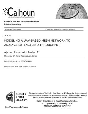 Fillable Online Upload Wikimedia Modeling A Uav Based Mesh Network To Analyze Latency And