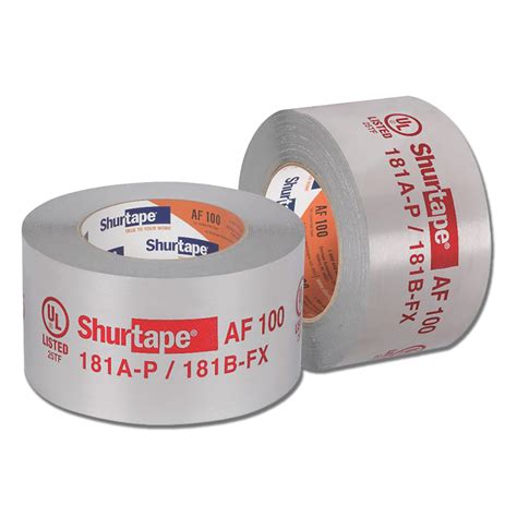 Fasson 0810 Foil Tape 2 12 X 60 Yds 2 Mil Ul 181 Rated