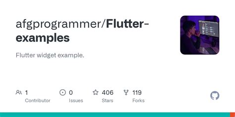 Flutter Examples Main Dart At Master Afgprogrammer Flutter Examples GitHub