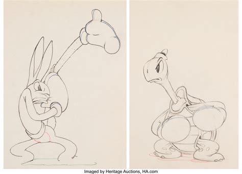 Toby Tortoise Returns Max And Toby Animation Drawings Group Of 2 Lot 19989 Heritage Auctions