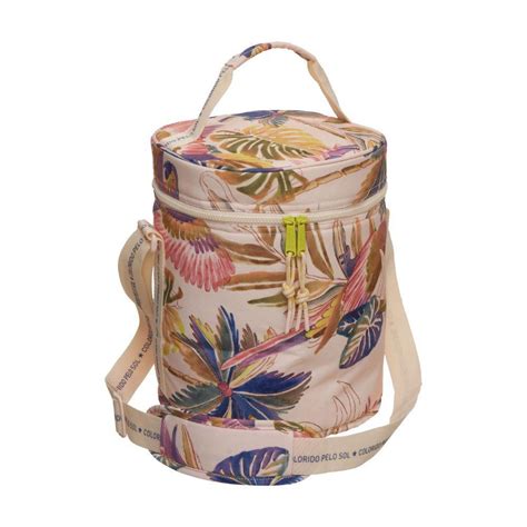 Bolsa Cooler Farm Farofa Aquarela Tropical em Promoção na Americanas