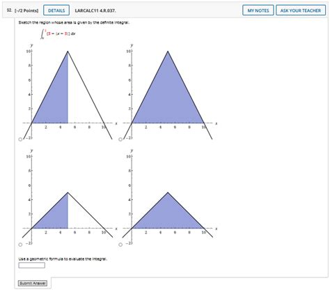 Solved Sketch The Reglon Whose Ares La Glven By The Definite Chegg