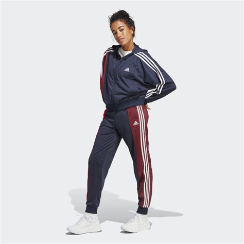 Adidas Bold Block Tracksuit Blue Adidas Uk