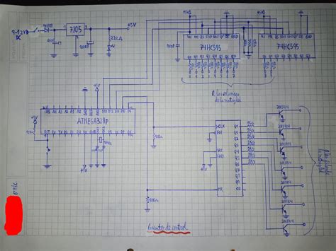 Matrix Led 7x10 Leds And Multiplexing Arduino Forum