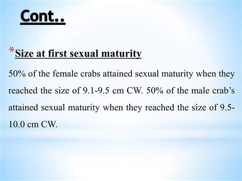 Embryonic Development Of Blue Swimmer Crab Pptx