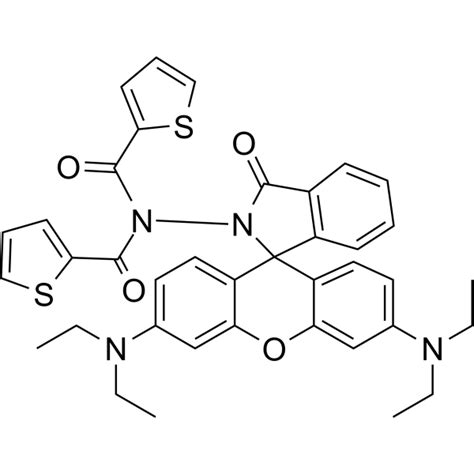 Rhodamine Dithenoyl Hydrazide Fe3 Probe Medchemexpress