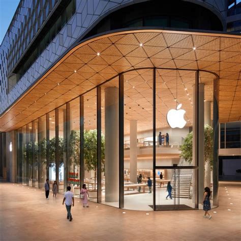 Foster Partners Unveils First Flagship Apple Store In India
