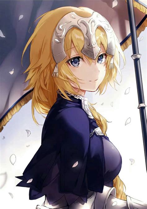 动漫壁纸and美图 Fate第一弹 贞德（白贞） 知乎