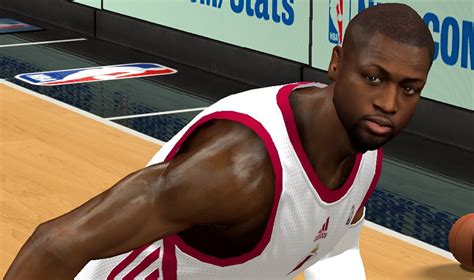 Nba 2k14 Dwyane Wade Cyberface Mod Hair Update Nba2korg