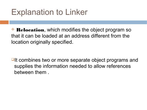 Loaders And Linkers Ppt