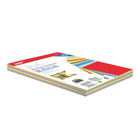 Ramette 250 Feuilles MP A4 80g Couleurs Assorties Chez