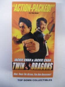 Twin Dragons Jackie Chan Maggie Cheung Teddy Robin VHS Movie EBay