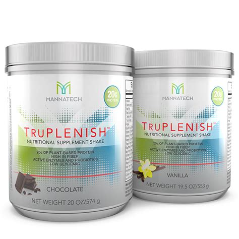 Truplenish Shake By Mannatech Glyconutrition