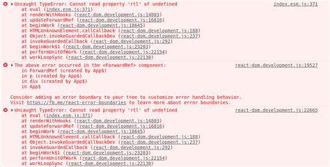 Cannot Read Property Rtl Of Undefined · Issue 489 · Shadajslinky · Github