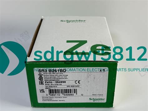 Sr3b261bd New Schneider Module Sr3 B261bd Fast Shipping Ebay