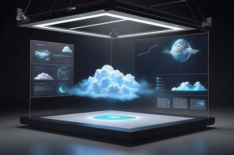 Premium Photo Hologram Projector Screen With Cloud System Technology