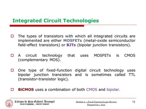 Module 6 Fixed Function Logic Devices Profpdf Physics Science