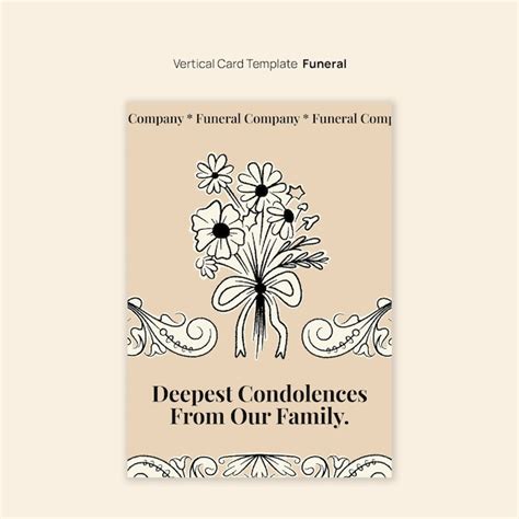 Modelo De Programa Funerário Psd Grátis