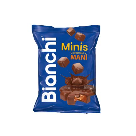 Bianchi Minis Caramelo Y Mani 65g 1 Unidad Tienda Online Con Envíos