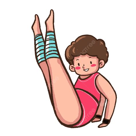 Exaggerate Clipart Vector Exaggerated Sports Boy Exaggeration Sports