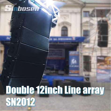 Double 12 Inch Line Array System Sn2012 Professional Audio Line Array