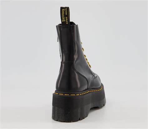 Dr Martens Jadon Max Boots Black Ankle Boots
