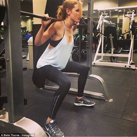 Bella Thorne Looks Fashionable For Her Daily Trip To The Gym Daily