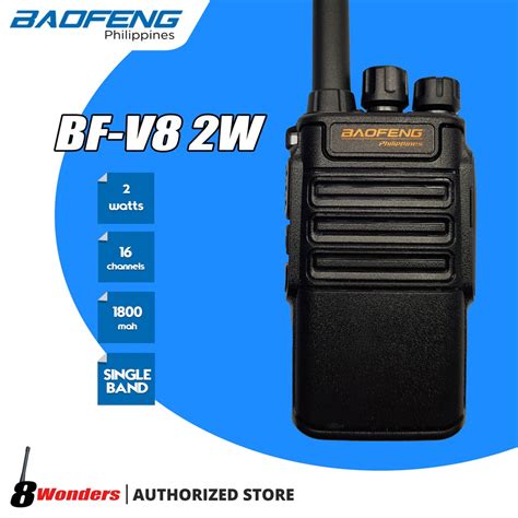 Baofeng Bf V Watts Two Way Radio Shopee Philippines