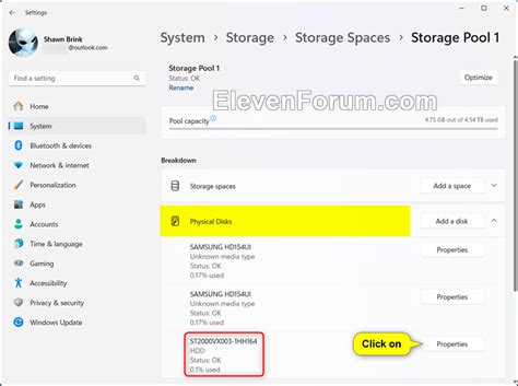 Remove Drive From Storage Pool Of Storage Spaces In Windows 11