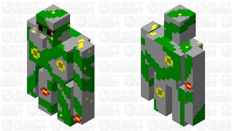 Iron Golem Minecraft Mob Skin