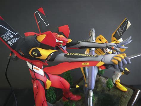 Japan Anime Gkit Model Collection In 80s And 90s 008 Evangelion 02