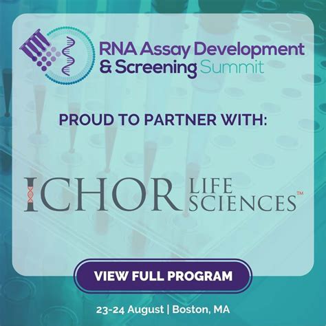 Ichor Life Sciences Inc On Linkedin Ichorlifesciences Rna