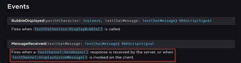 Event Description For Textchatservicemessagereceived Is Wrong Documentation Issues