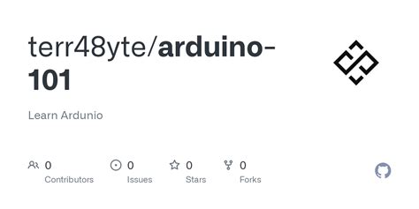 Github Terr48ytearduino 101 Learn Ardunio