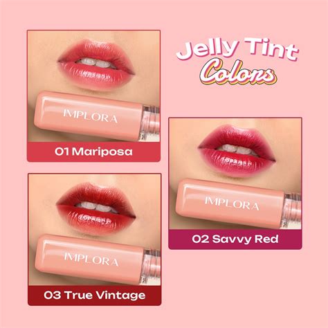 Jual Implora Jelly Tint Lip Tint Implora Implora Liptint Shopee Indonesia
