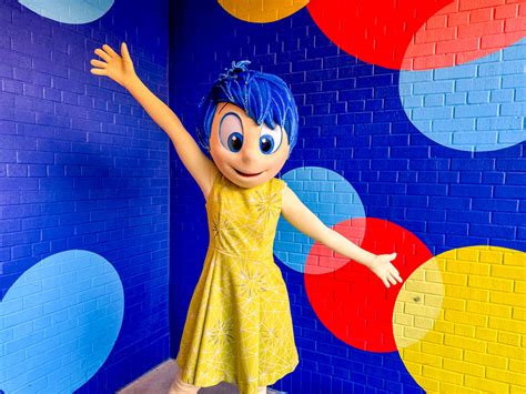 Photos Joy From Pixars Inside Out 2 Now Meeting And Greeting In