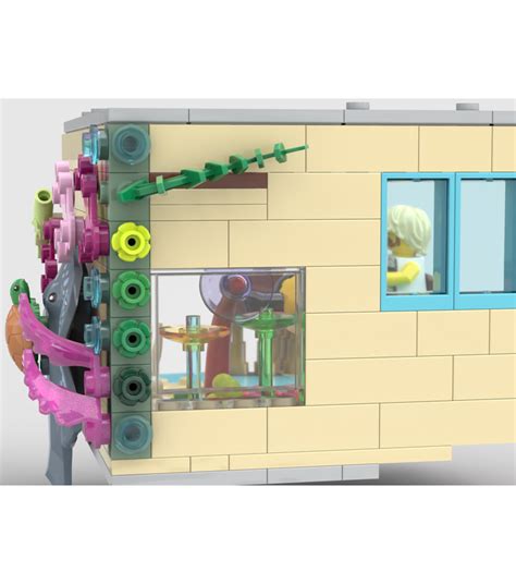 Lego Moc Hermit Crab Ocean Themed Bar By Caesar12138 Rebrickable