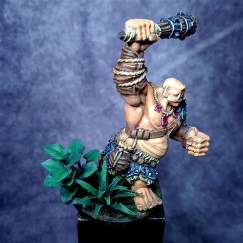 3d Print Of L 0004 Male Cyclop With A Club Huge By Brushadamus